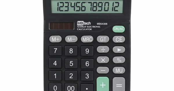 Calculadora Eletrônica 12 Digitos MB